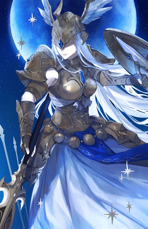 Tk Tksnim Halone Final Fantasy Final Fantasy Xiv Absurdres Highres Girl Armor Blue