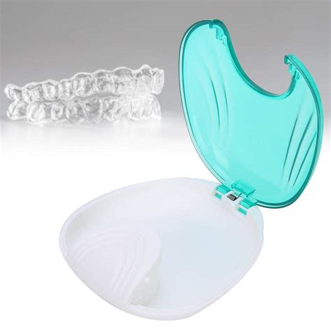 Retainer Case Portable Large Retainer Cases For Light And Easy [blue]