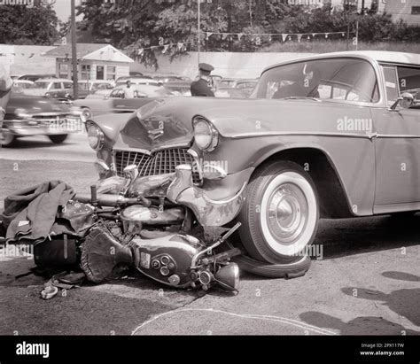 50s Car Wrecks A Look Back Vineland Fender Benders From The Past