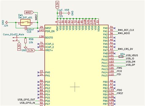 i tried to replicate the usb part of nucleo f439zi page 2 stmicroelectronics community