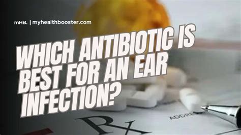 Can You Take Oral Antibiotics For An Ear Infection