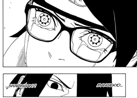 Uchiha Sarada Muncul Dengan Design Dewasa Manga Boruto Bakal Kembali