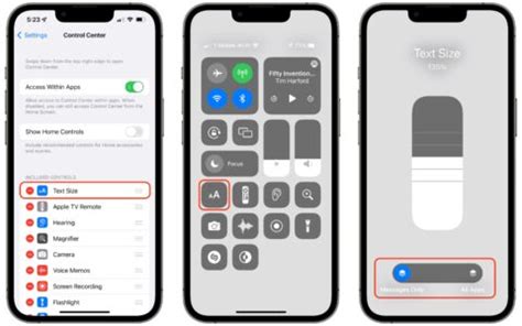 Adjust Text Sizes For Each App In IOS S E A L Systems