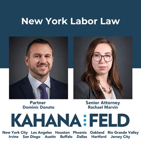 Kahana Feld Llp Senior Attorney Rachael Marvin And Partner Dominic Donato Obtain Complete