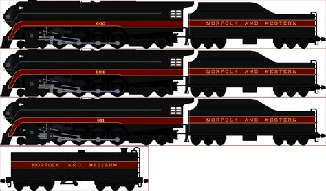 Norfolk And Western Class J Sprite By Diamond Jubilee On Deviantart