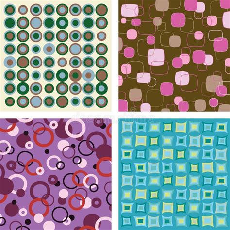 Retro Green Patterns Stock Illustrations 29898 Retro Green Patterns