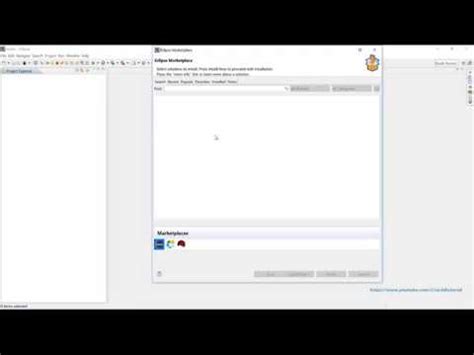 How To Install Spring Tool Suite On Eclipse Ide Youtube