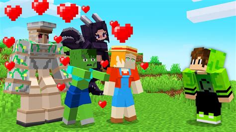 I Turned All Minecraft Mobs Into Girls Youtube