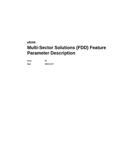 Multi Sector Solution Pdf