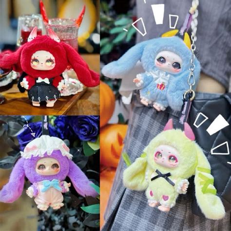 Blindbox Gấu Bông Thỏ Samael Thỏ Sam Ma Thuật Thỏ Dã Ngoại Hàng Hot Mùi Siêu Thơm Tai Dài