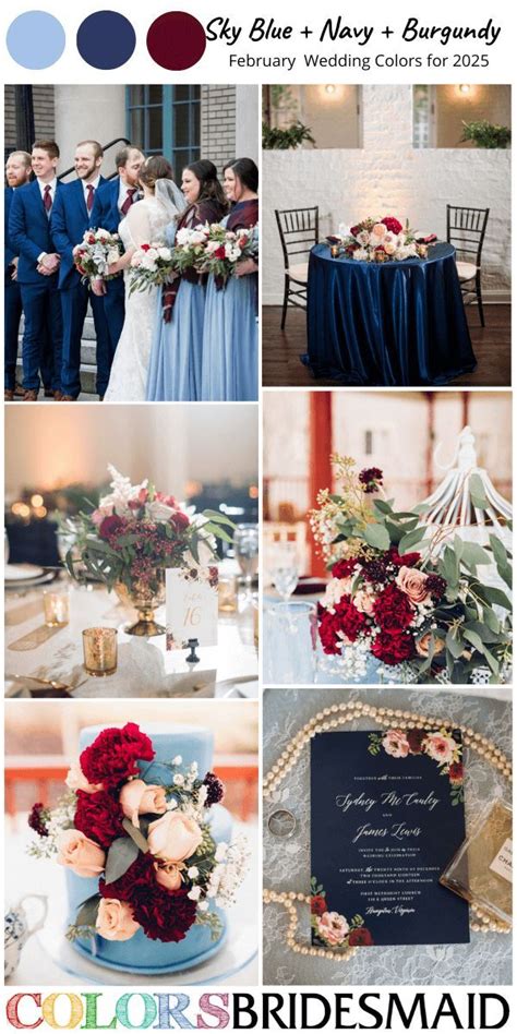 February Wedding Colors 60 Photos
