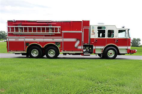 2018 Pierce Enforcer Tandem Axle Pumper Tanker Used Truck Details