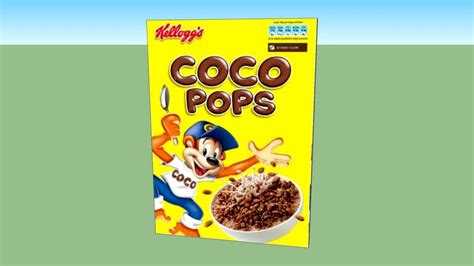 Kelloggs Coco Pops 3d Model