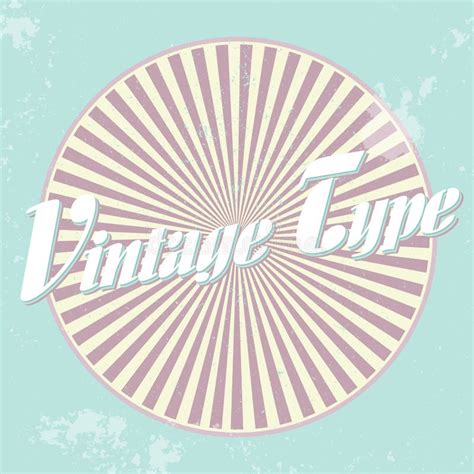 Vintage Lable Frame For Business Identity Stock Vector Illustration