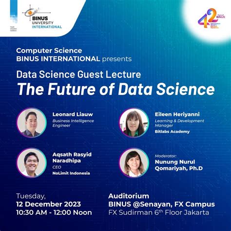 Data Science Guest Lecturer The Future Of Data Science Computer Science