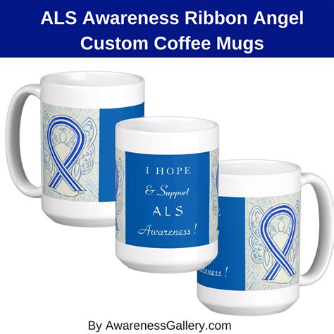 Amyotrophic Lateral Sclerosis Als Awareness Ribbon Custom Ts And