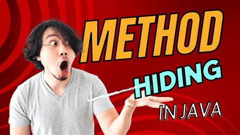 Understanding Method Hiding In Java Java Programming Tutorial Youtube