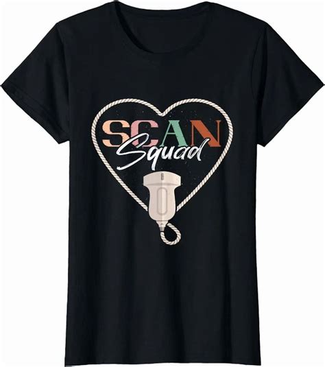 Hot Trending Kiraa Tee With Scan Squad Sonographer Heart Sonography
