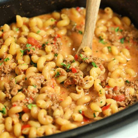 Crock Pot Hamburger Helper Homemade Hamburger Helper