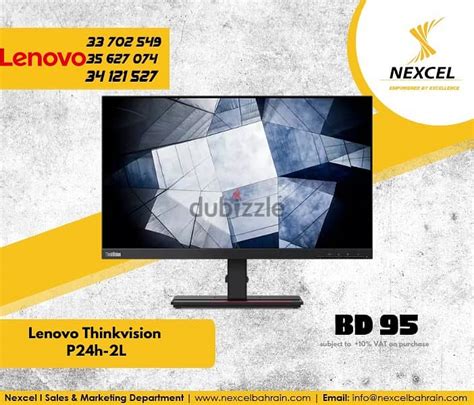 Lenovo ThinkVision P24h 2L monitor - Monitors, Printers & Other ...