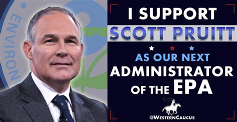 Western Caucus Members Praise Confirmation Of Scott Pruitt As Epa