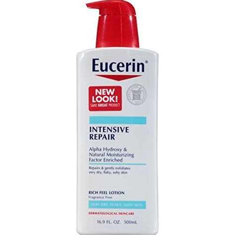 Eucerin Intensive Repair Body Lotion Lotion For Very Dry Skin 169 Fl
