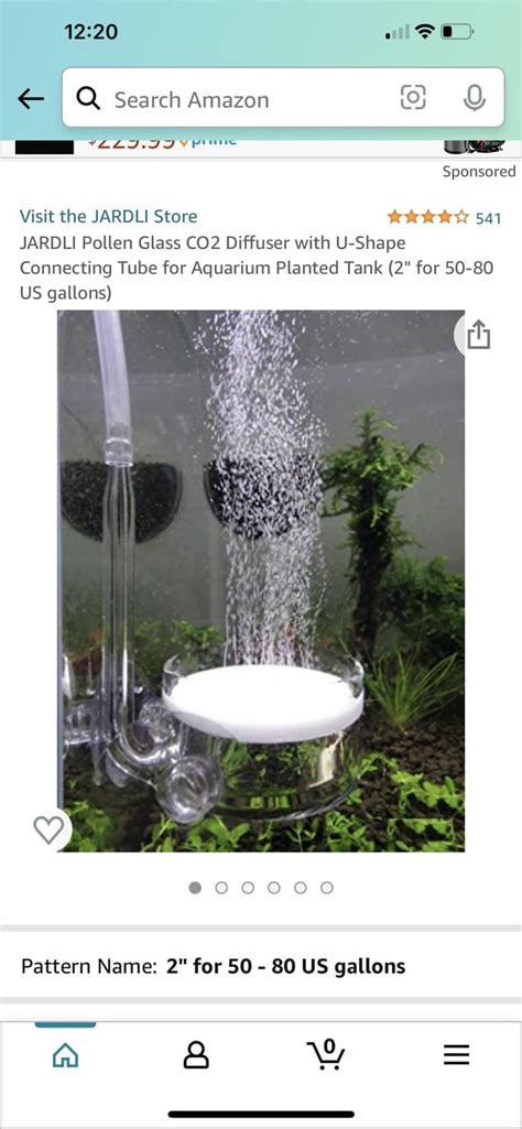 Best Type Of Co2 Diffuser Got A Fluval Diffuser For My 30gl Left But