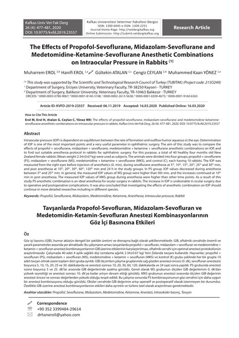Pdf The Effects Of Propofol Sevoflurane Midazolam Sevoflurane And