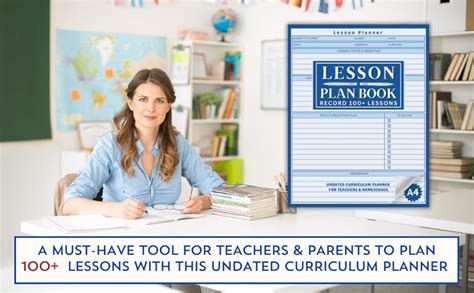 Lesson Plan Book Log 100 Lessons With This Undated Curriculum Planner