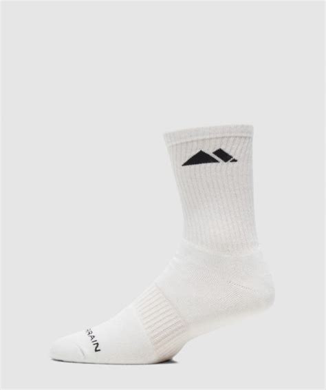 Form Core Cushioned Pack Sock Black White Monterrain