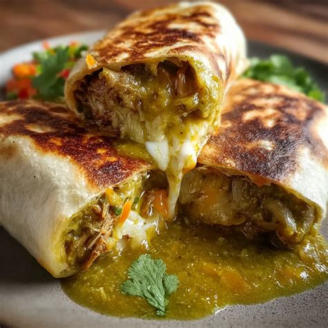 Chili Verde Hatch Burritos