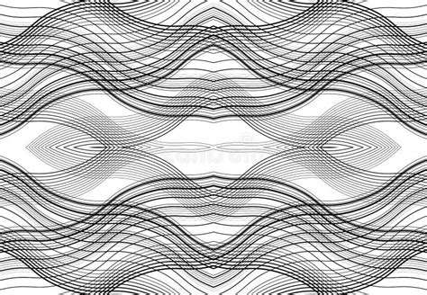 Repeatable And Tileable Grid Mesh Of Zig Zag Criss Cross And Wavy Interlace Intertwine And