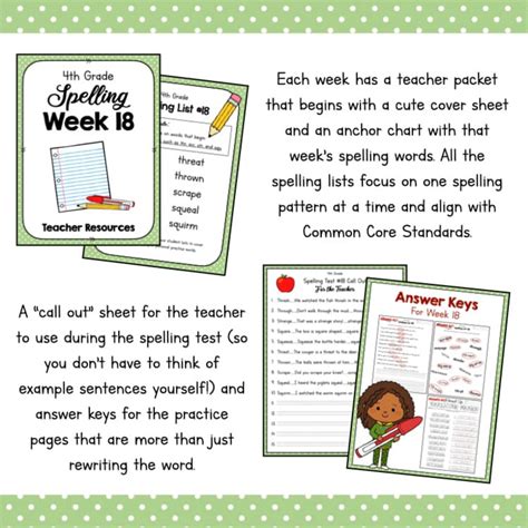 Spelling Lists 4th Grade Spelling Rules 4th Grade Spelling Words