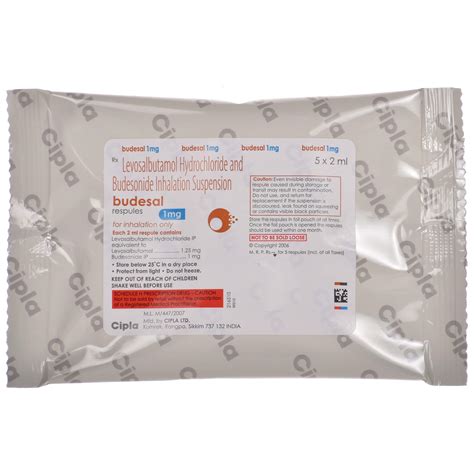 Pulmicort Respules 1mg