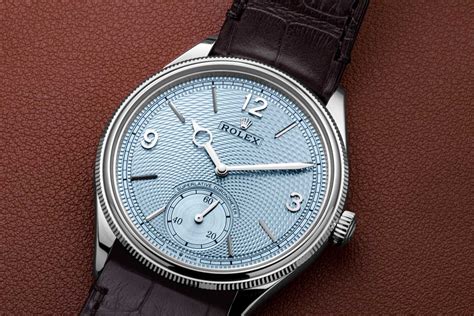 The Rolex Perpetual 1908 Ref 52506 In Platinum And Guilloché