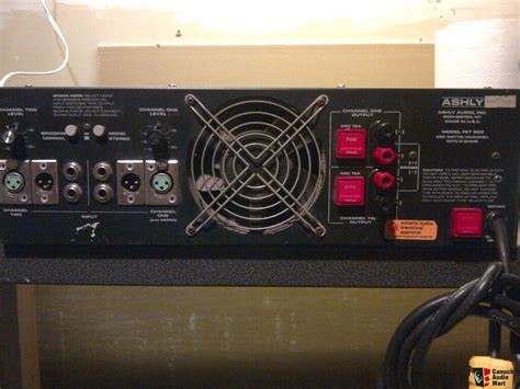 Ashly Fet 500 Professional Amplifier Photo 442902 Us Audio Mart
