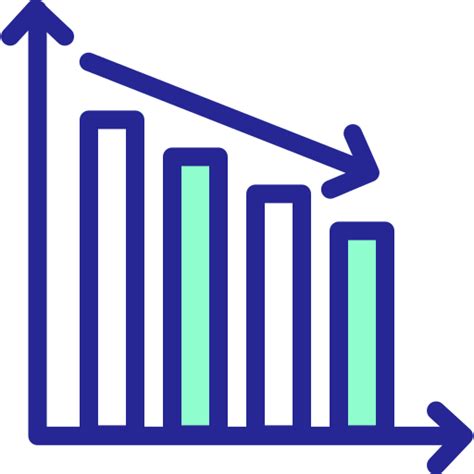 Decrease Crisis Down Arrow Business And Finance Icon Download