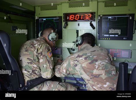 U S Army Spc Javier Steele Left A Ground Control Approach Operator