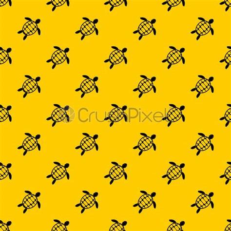 Turtle Pattern Vector Stock Vector 6017959 Crushpixel