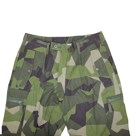 Swedish M90 Camouflage Field Trousers Military Surplus Browse Our