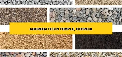 Gravel And Other Aggregates Near Temple Georgia Ga