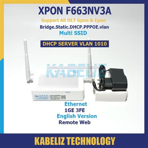 Jual Onu Xpon Zte Support All Olt Epon Dan All Olt Gpon Ont Wifi Router Zte F663 Modem Murah