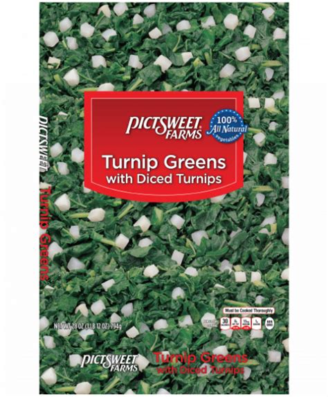 Turnip Greens W Diced Turnips Florida Farm Bureau Marketing