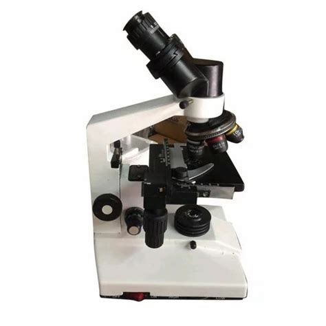 400x Aluminium Laboratory Binocular Microscope Incandescent Tungsten