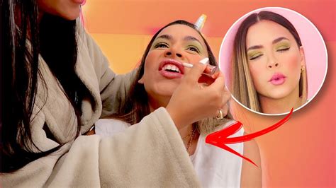 Maquiei Minha IrmÃ E Me Surpreendi Youtube