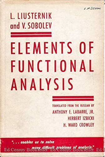 Elements Of Functional Analysis In Kuwait Whizz Differential Equations