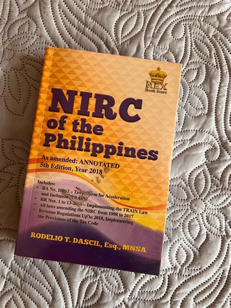 Nirc Of The Philippines As Amended Annotated 2018 Hobbies And Toys