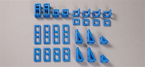 Plasticant Mobilo® Learning Toys Item 50001 Eco Connector Set With 64 Sustainable Pieces