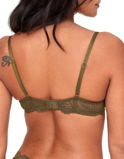 Nicolette Dark Green Unlined Bra 30a 38dd Adore Me