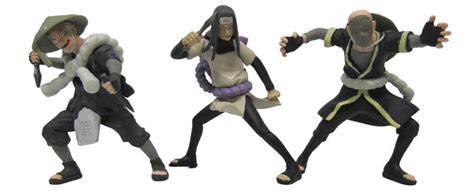 Naruto Orochimaru And Grass Ninjas 3 Pack Non Packaged Complete